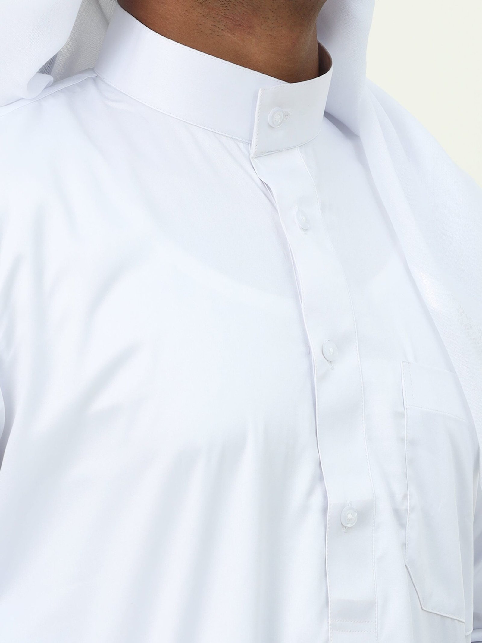 Pure White Kuwaity Thobe – Islamite Store